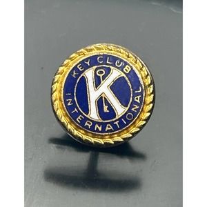 Estate | Jewelry | Vintage Key Club Kiwanis International Tiny Round ...